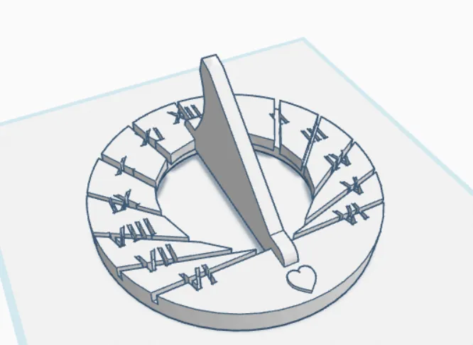 Sundial by Print._.Core | Download free STL model | Printables.com