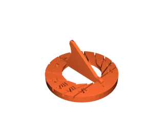 Sundial by Print._.Core | Download free STL model | Printables.com