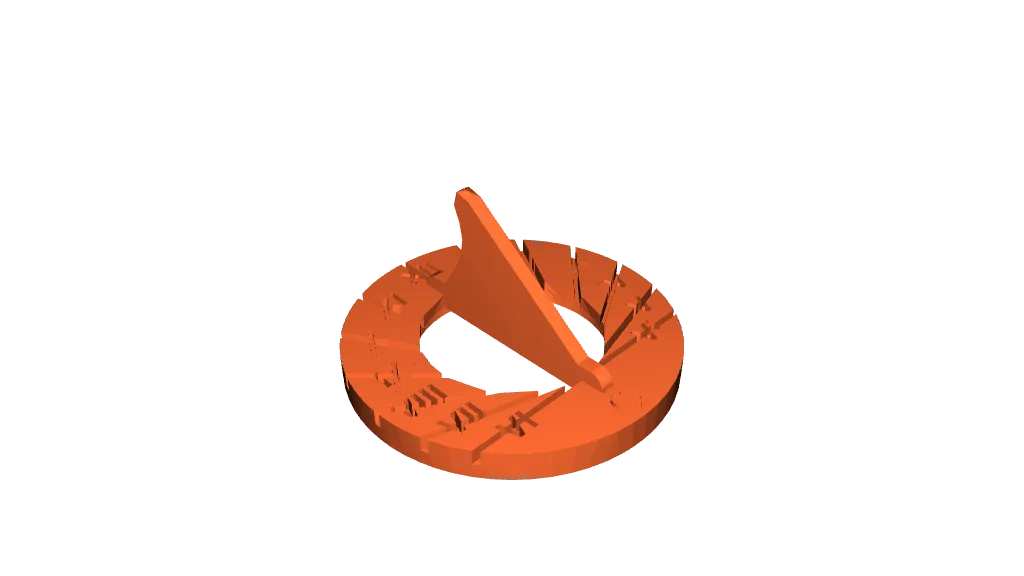 Sundial by Print._.Core | Download free STL model | Printables.com