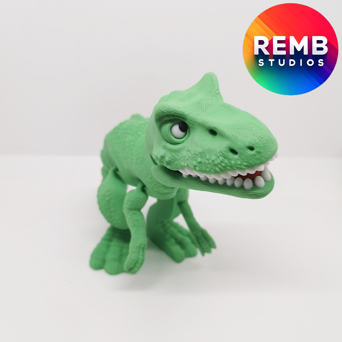 Flexi T-Rex Dinosaur | Articulated Trex NO support par Remb Studios ...
