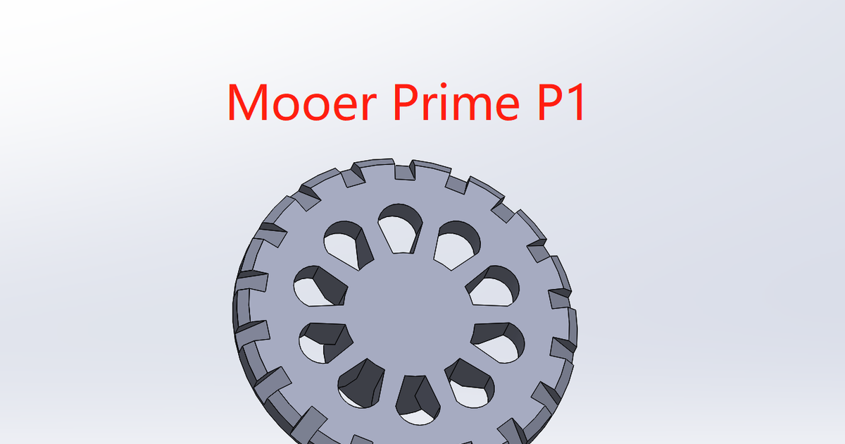 Mooer Prime P1 Knob by edooman | Download free STL model | Printables.com