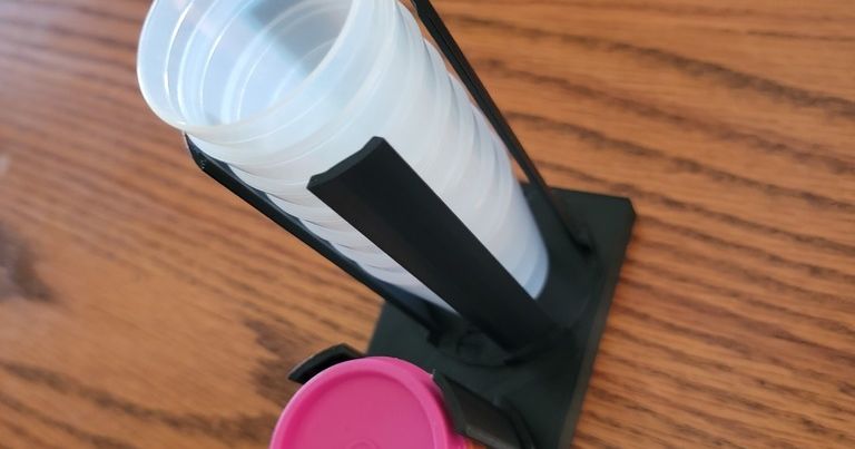 Tupperware Minis and Lid Holder by Justin Lightfoot | Download free STL ...