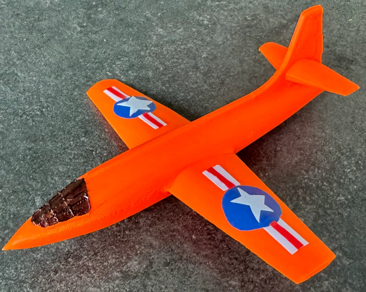 Bell X-1 kit card by MM | Download free STL model | Printables.com