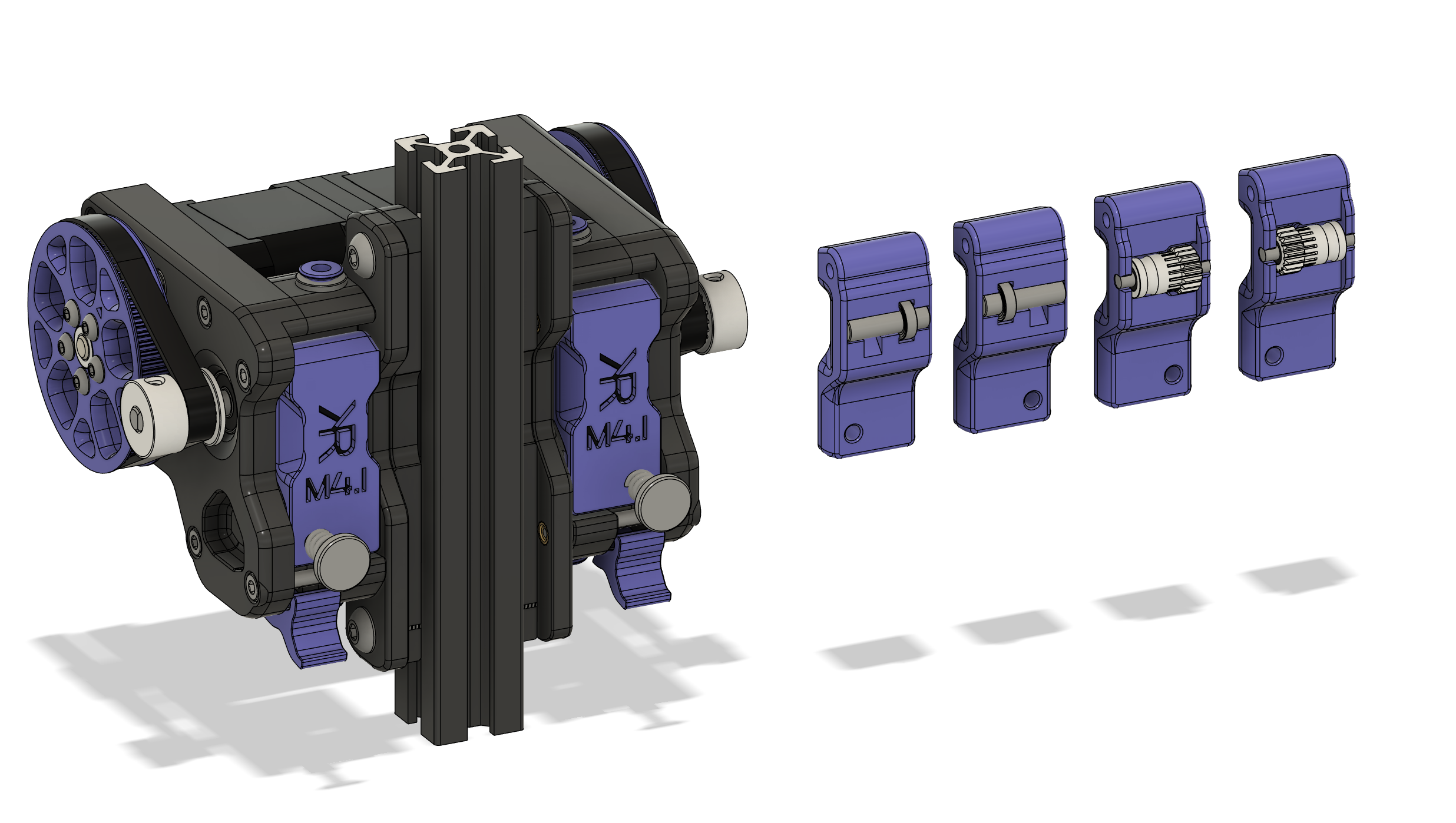 Mobius M4 Improved with Filament Sensors by JR Lomas | Download free ...