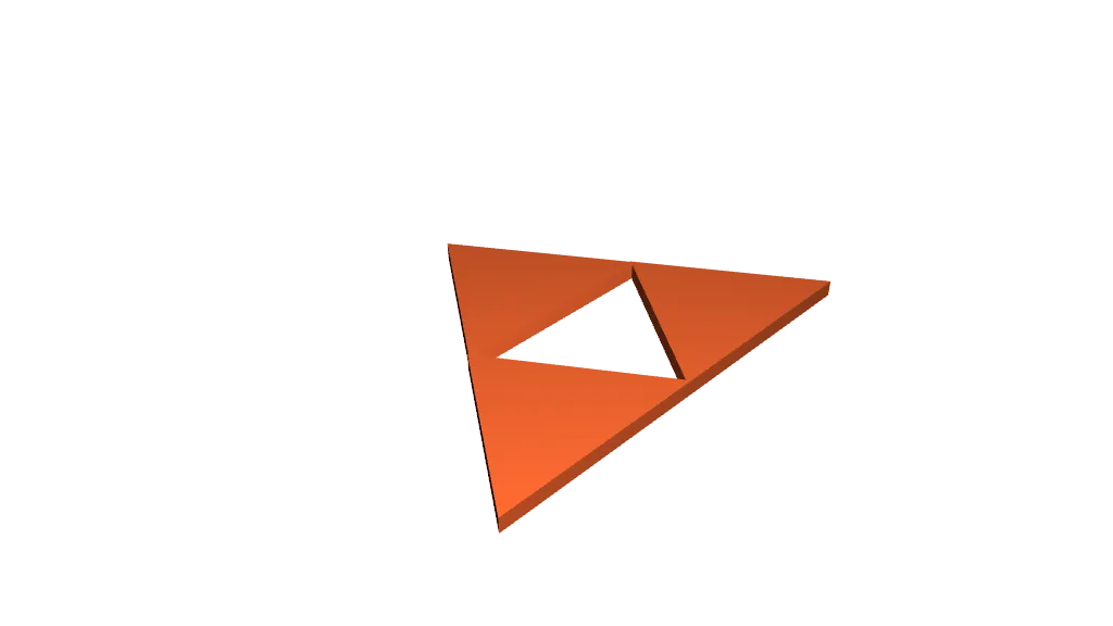 Triforce by mirrorimage | Download free STL model | Printables.com