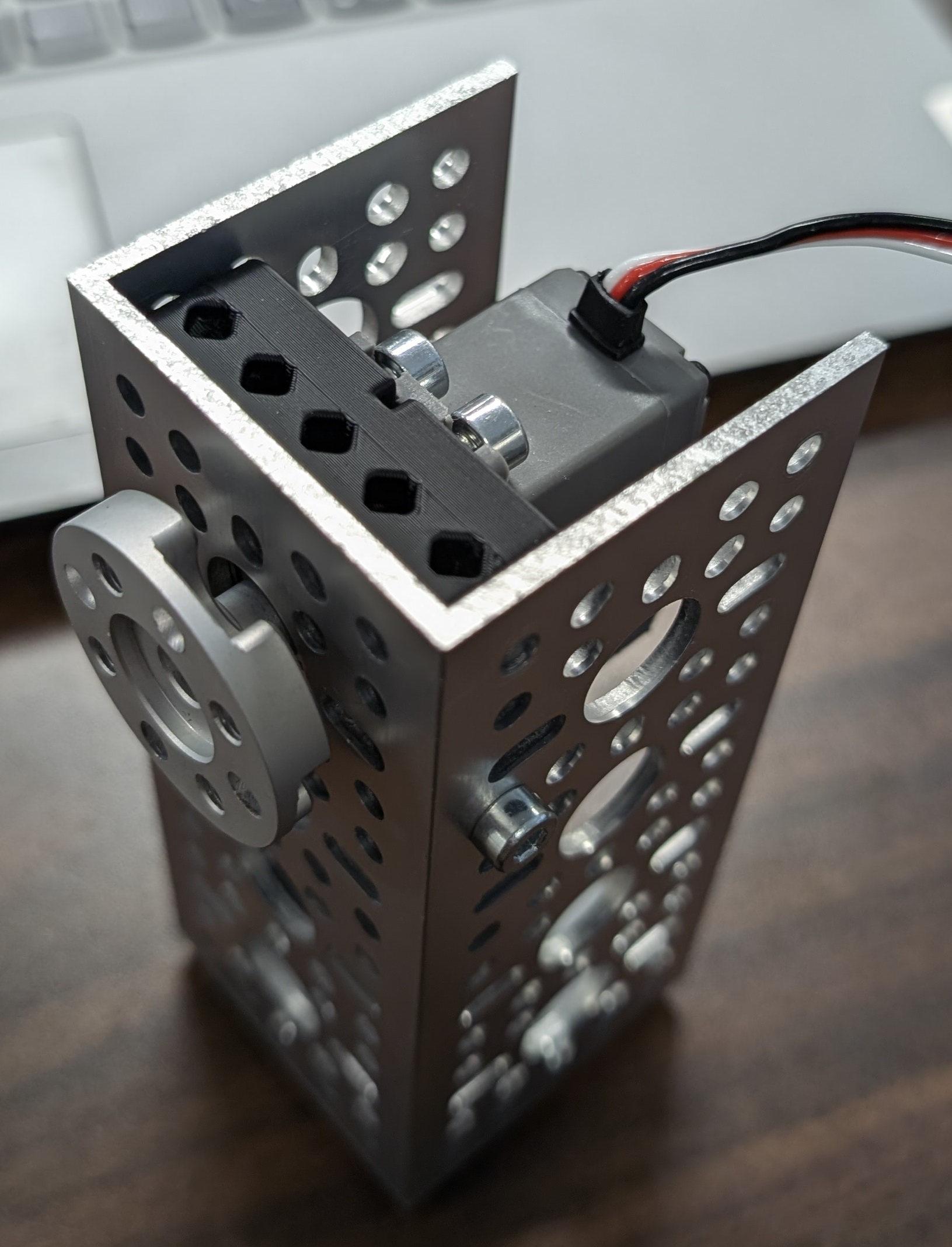 GoBilda Compatible Compact Servo Block Mount w/Bearing Support for FTC ...