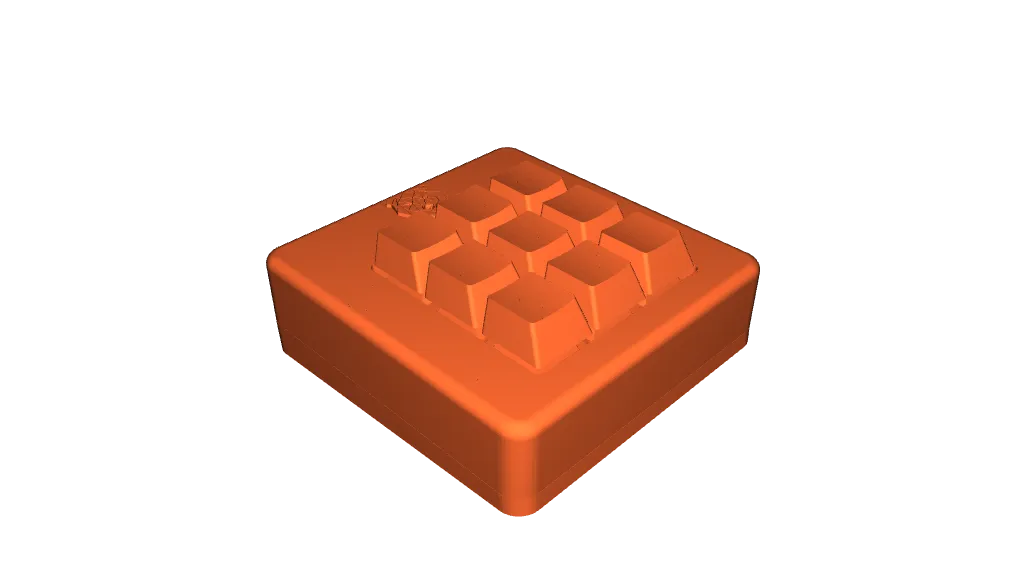 Macro Pad 3x3 by jboucly | Download free STL model | Printables.com