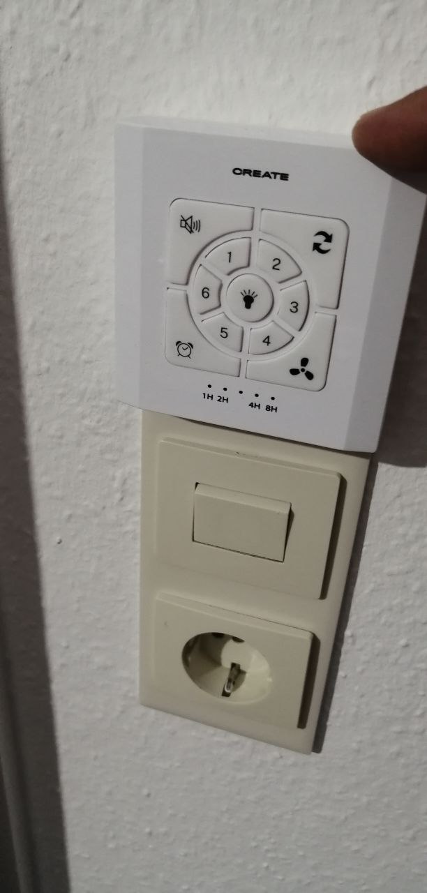 'CREATE Wind Calm' adapter ceiling fan remote control by Paludarium ...