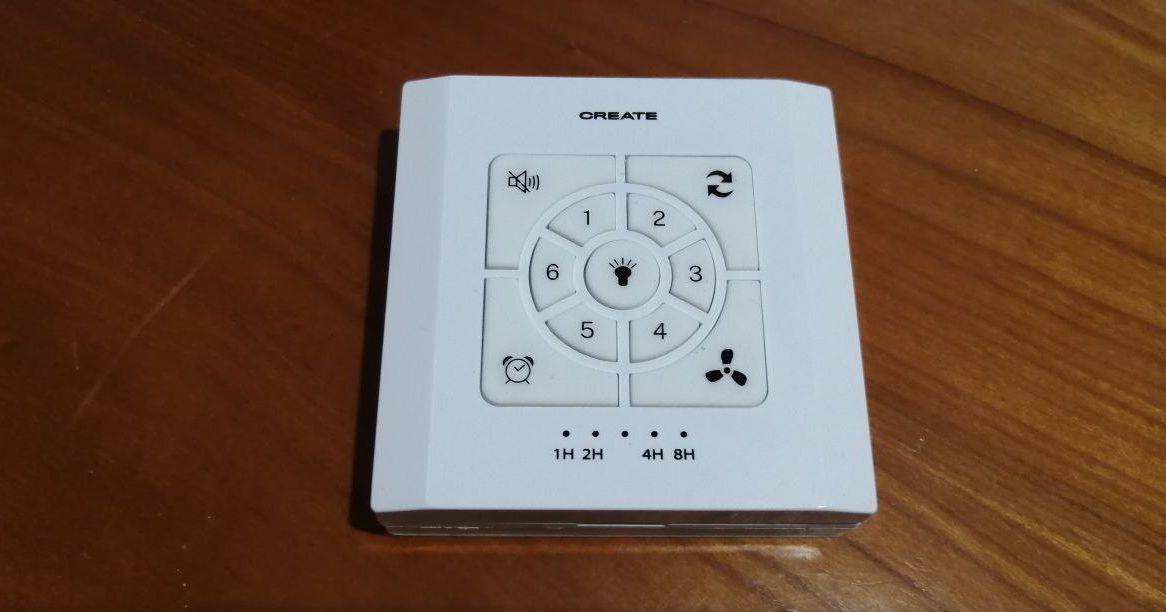 'CREATE Wind Calm' adapter ceiling fan remote control by Paludarium ...