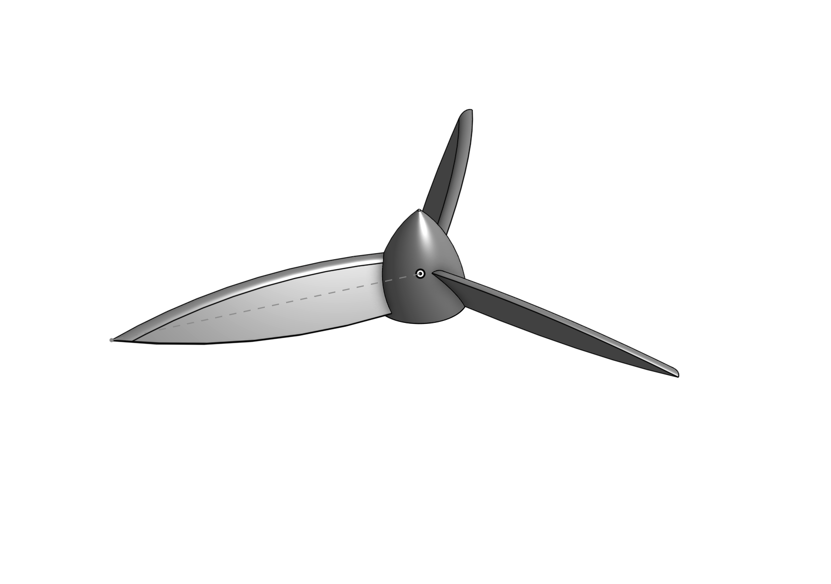 Propeller for RC plane by William Reid | Download free STL model ...
