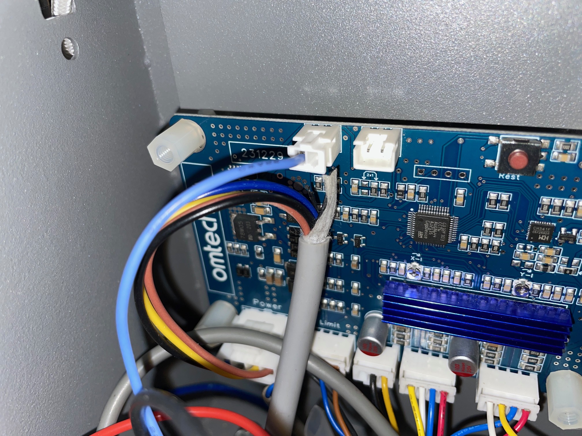 K40+ Air Assist Panel for Liberty Controls Upgrade by toy4x4 | Download ...