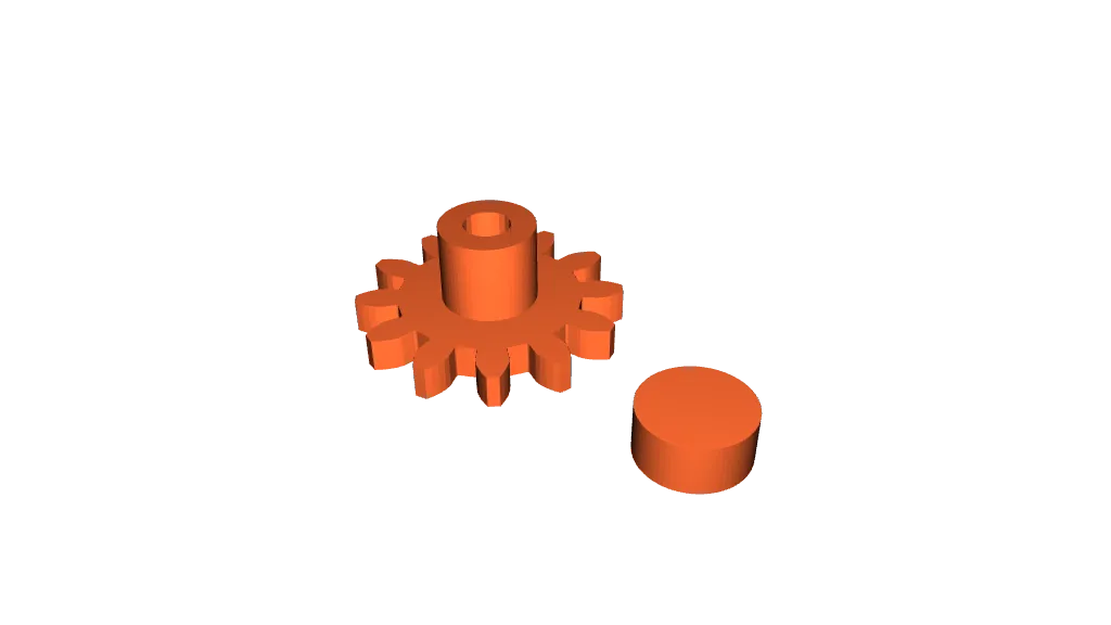A1 Gears Extruder Cover by Capitaine Bob | Download free STL model ...