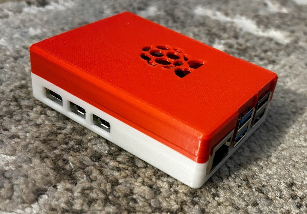 Raspberry Pi 5 Case with No Screws by Jonathan Gahan | Download free ...