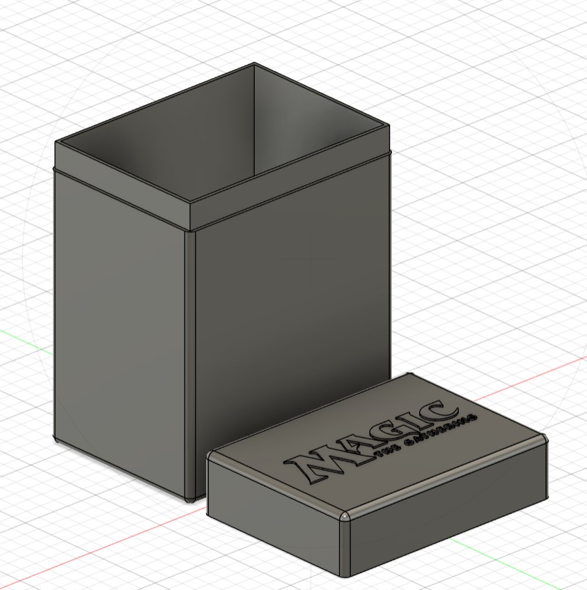 MTG Commander Deck Box by WonkeyDonkey | Download free STL model ...