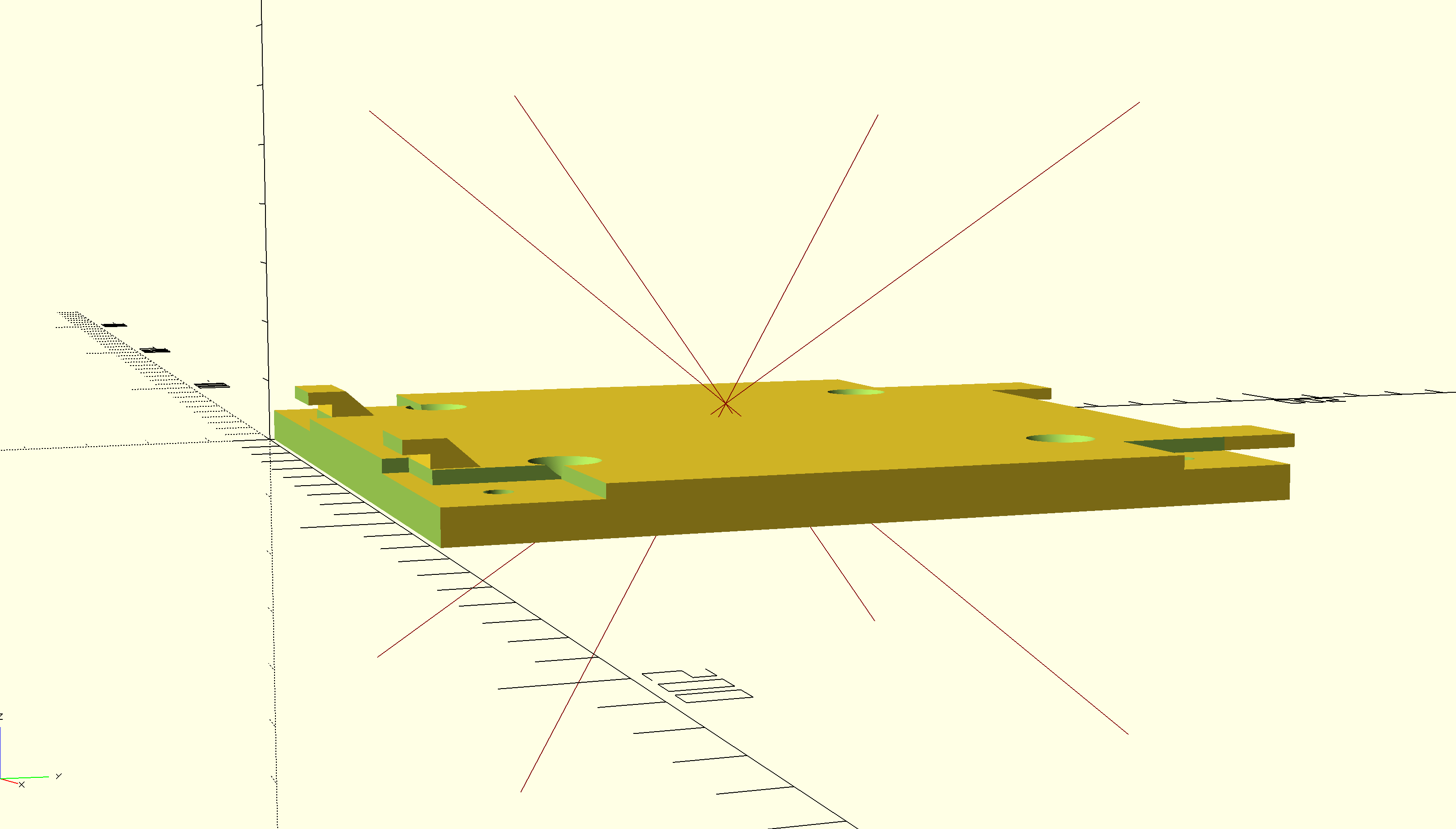 Monitor Mount Generator Parametric OpenScad by Luca Frosini | Download ...