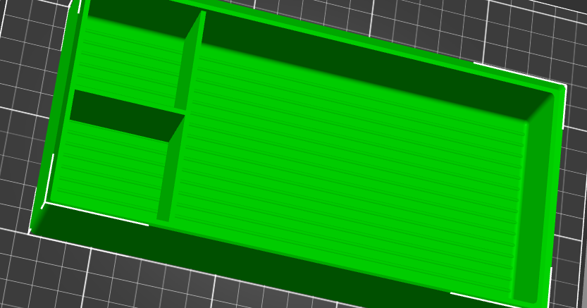 Stackable Box with Separators Japan Style (100mm x 200mm x 33mm) by SJM ...