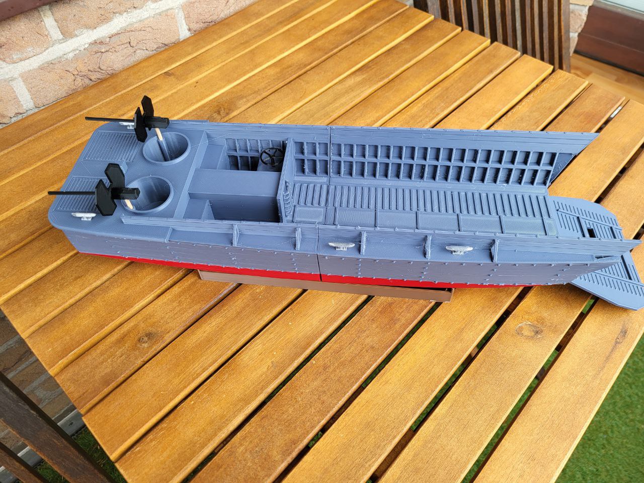 Higgins Boat LCPV scale model by ASKA Modelle | Printables Store