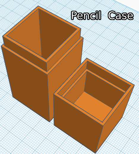 Lidded Pencil Case by TheGenericHumanBeing | Download free STL model ...