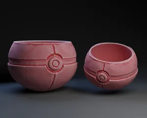Pokemon Planter - Pokeball Minimal Planter by Agustin Arroyo | Download ...