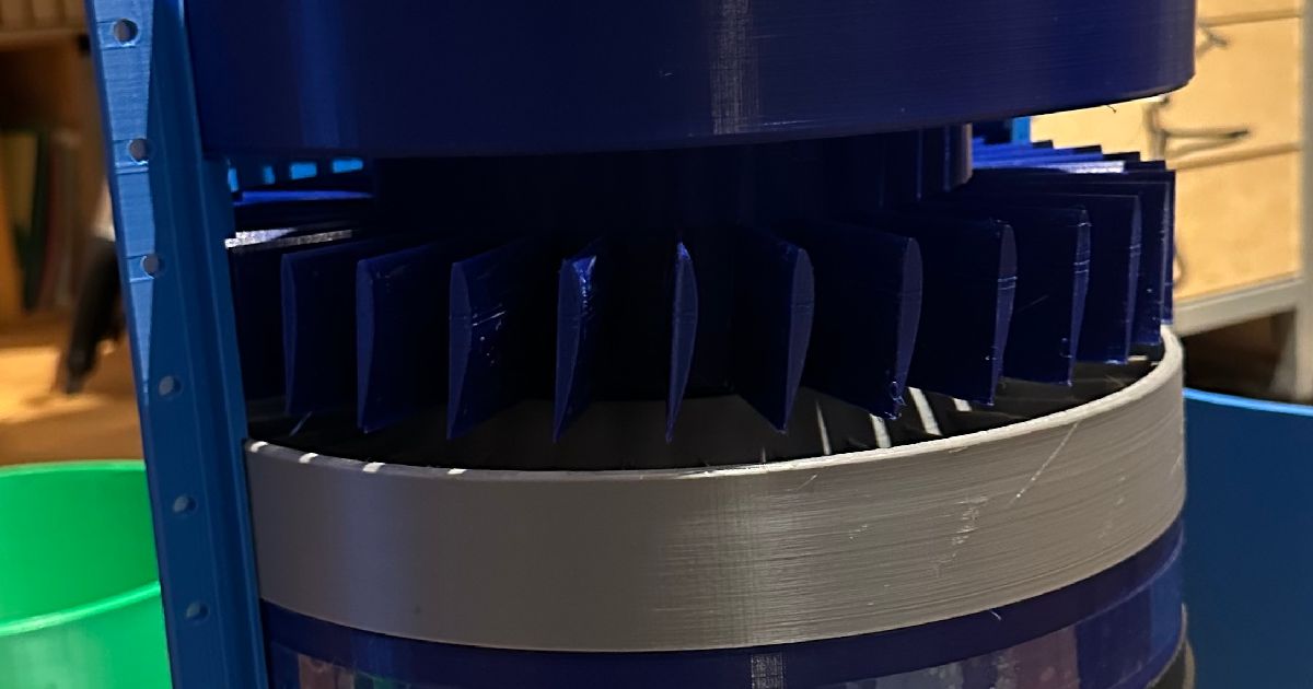 Darwin Tower wind turbine da Philippe Reichen | Scarica il modello STL ...