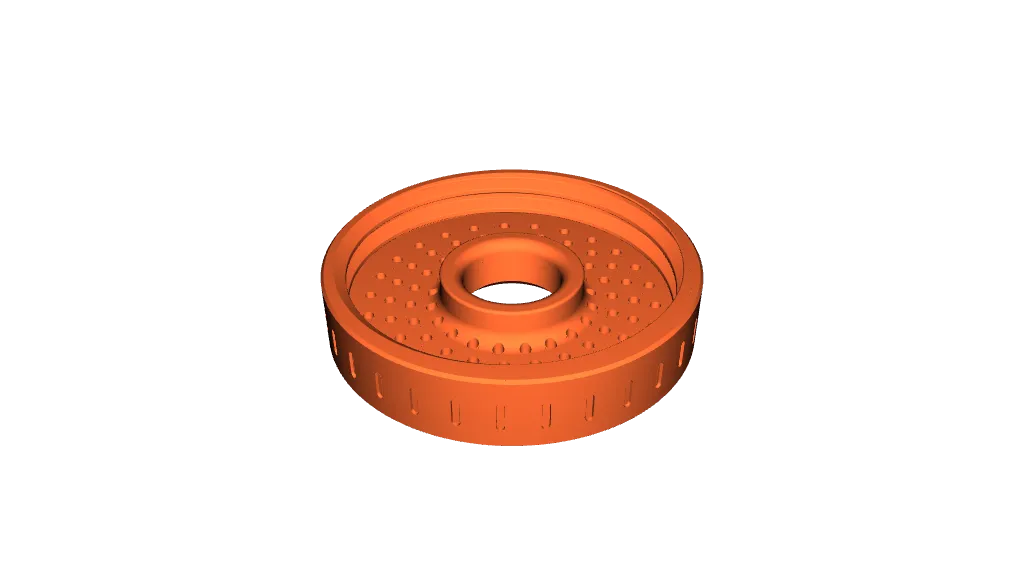 Aerated container for silica gel - Filament spool desiccator by Nima ...