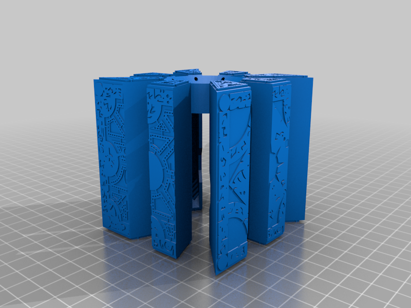 Embossed Puzzle Cube for SLA by tmackay | Download free STL model ...