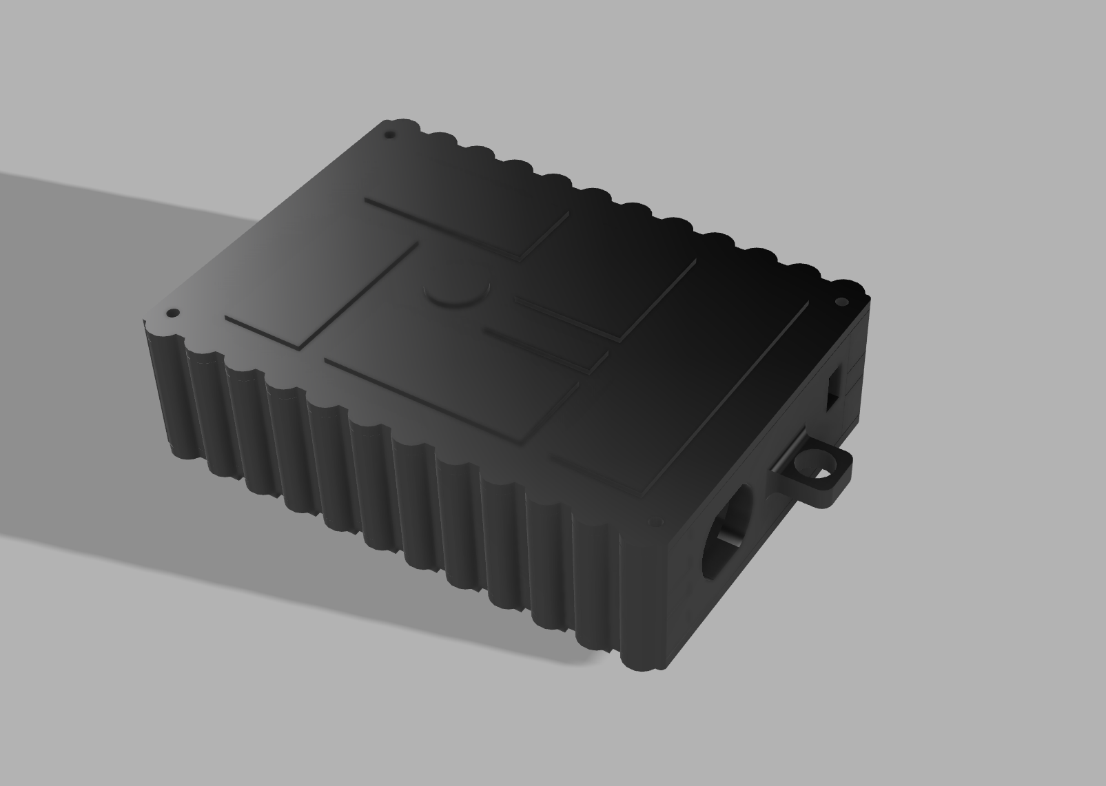 RAK19007/RAK5005 case for Meshtastic & N-type antenna mount von denis ...