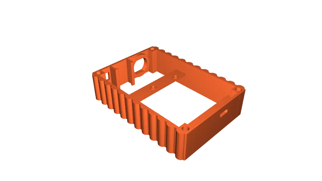 RAK19007/RAK5005 case for Meshtastic & N-type antenna mount by denis ...