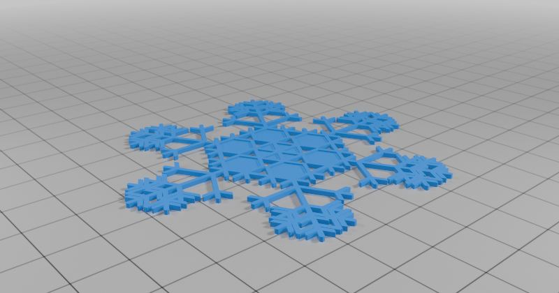 Awesome Snowflake! by Plastic Toys DONE RIGHT | Download free STL model ...