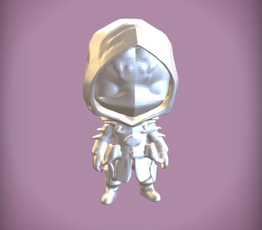 Cute Chibi Ninja by Pocahontas | Download free STL model | Printables.com