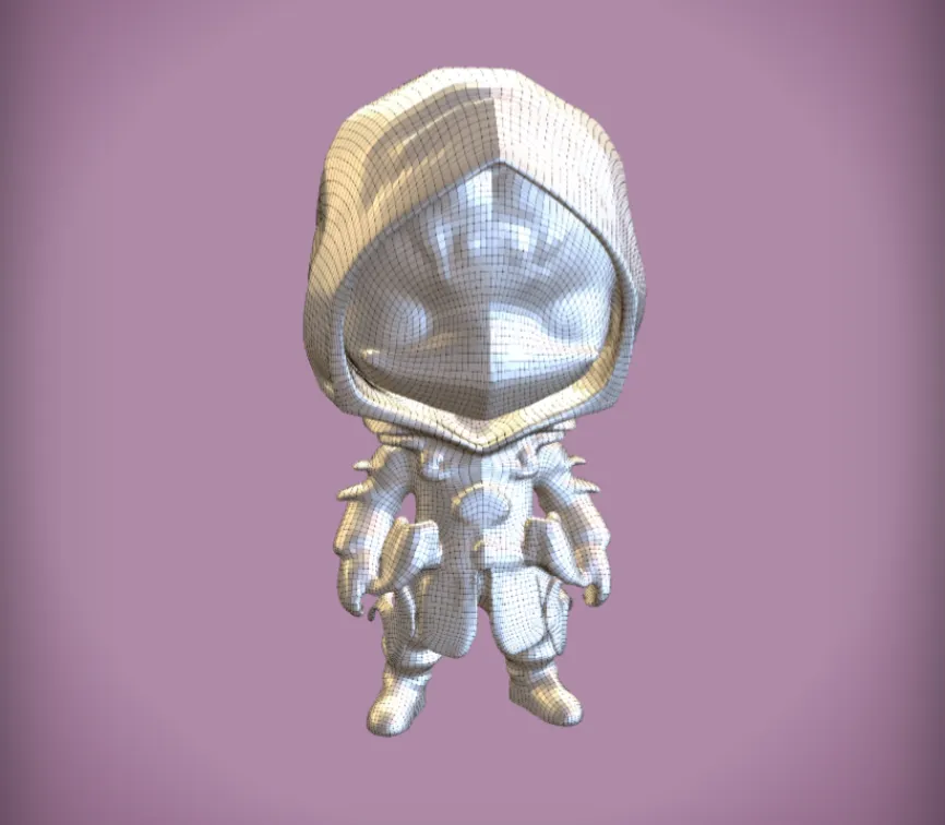 Cute Chibi Ninja by Pocahontas | Download free STL model | Printables.com