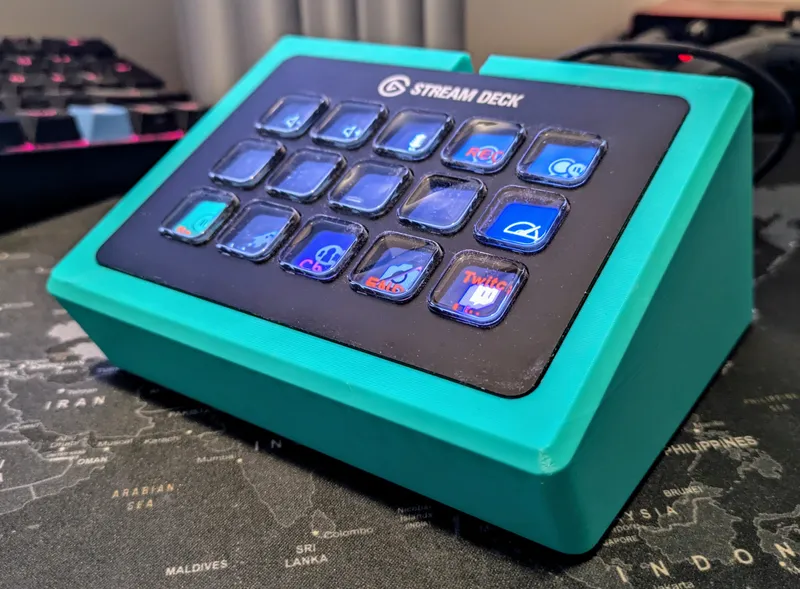 Stream Deck Stand ( Gen 1 ) by Kugelfeuer | Download free STL model ...