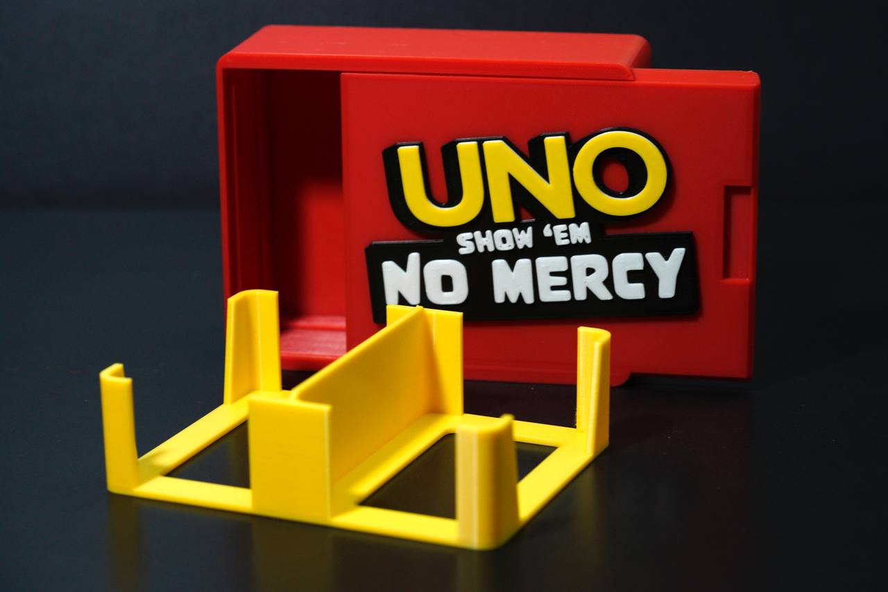 UNO Card Box No Mercy by aldobme | Download free STL model | Printables.com