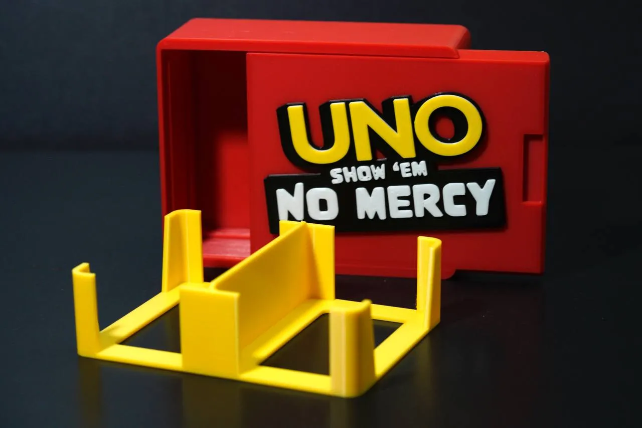 UNO Card Box No Mercy by aldobme | Download free STL model | Printables.com
