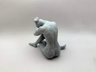 Woman / Lady Decoration Figure by Stigern | Download free STL model ...