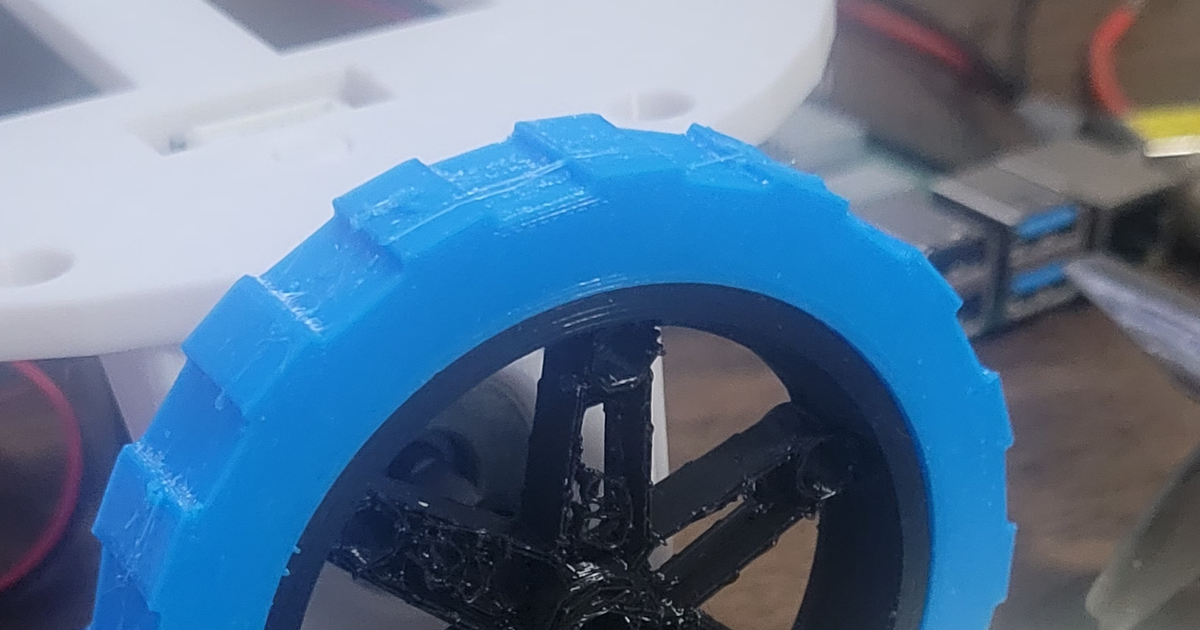 Robot Wheel Grip by Gurpartap Singh | Download free STL model ...