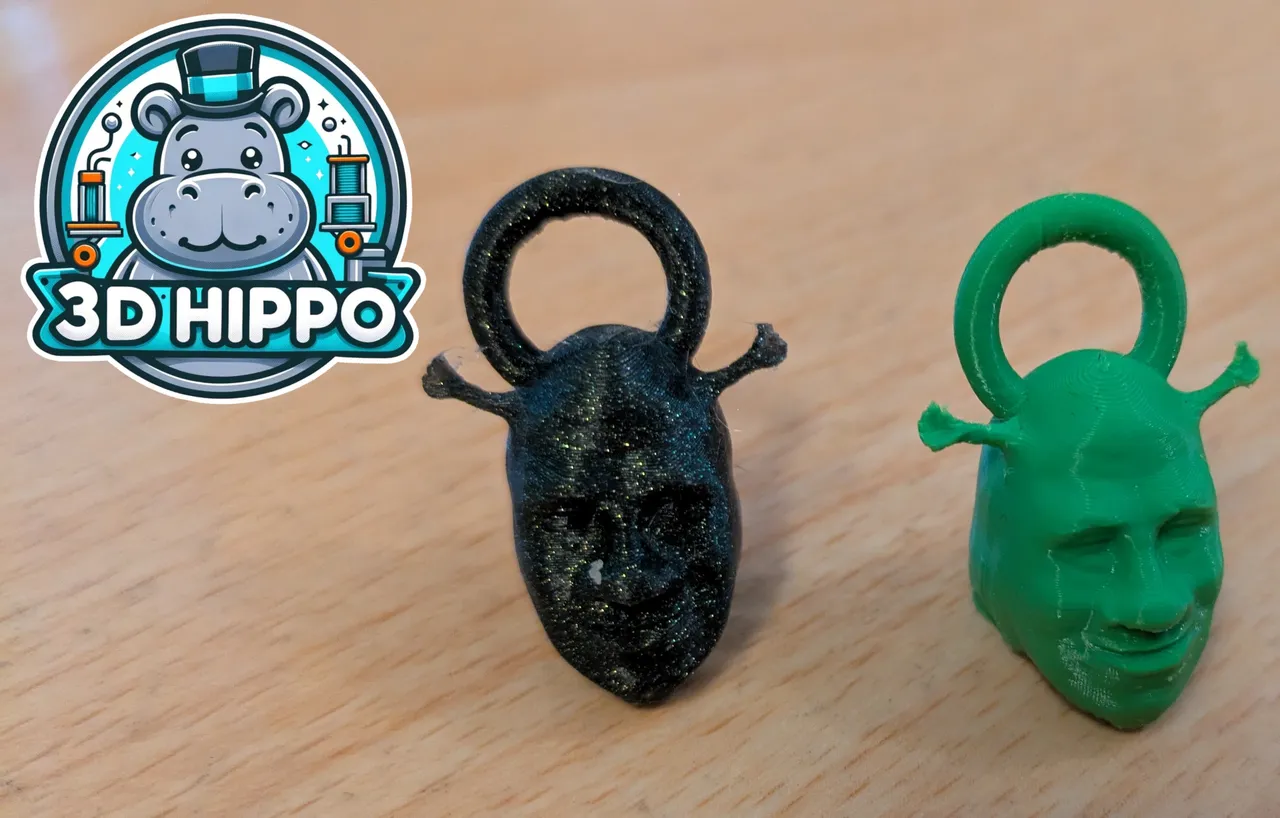 Shrek Head Key fob by 3DHippo | Download free STL model | Printables.com