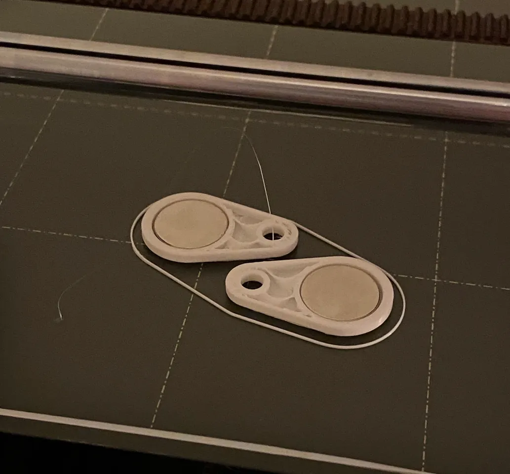 Key Chain Magnet Holder by David Wiley 44 | Download free STL model ...