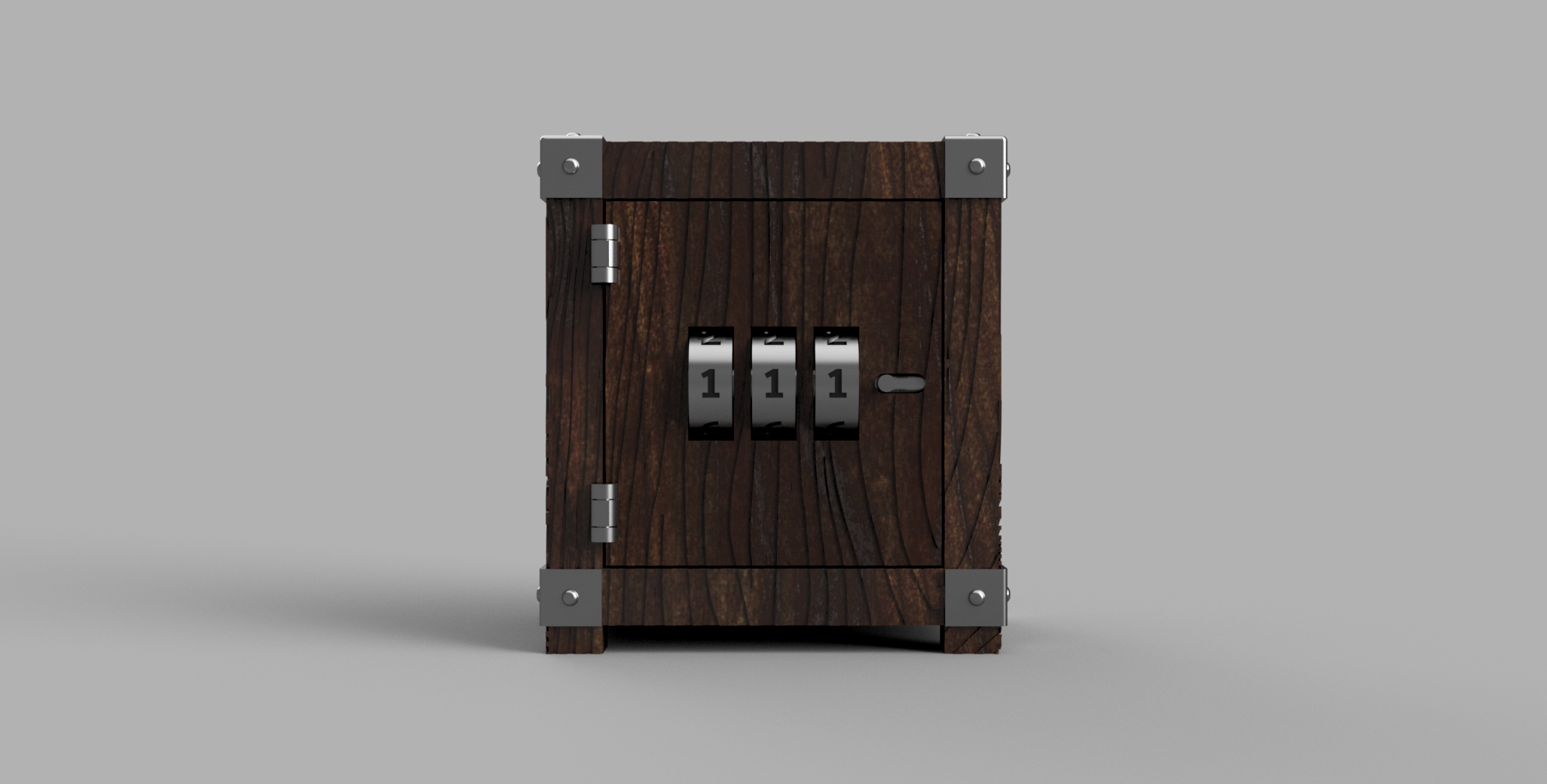 Mini Safe - With wood grain by LAYER SHIFT | Printables Store