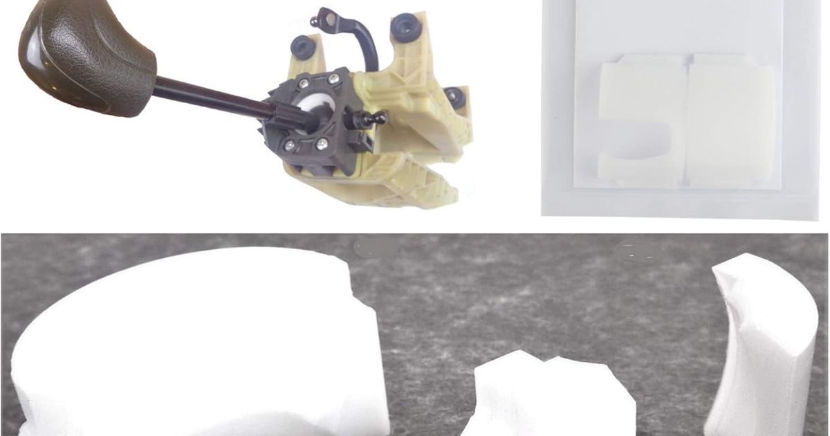 Kaypart vito viano 639 gear selector stick by Eje3D | Download free STL ...