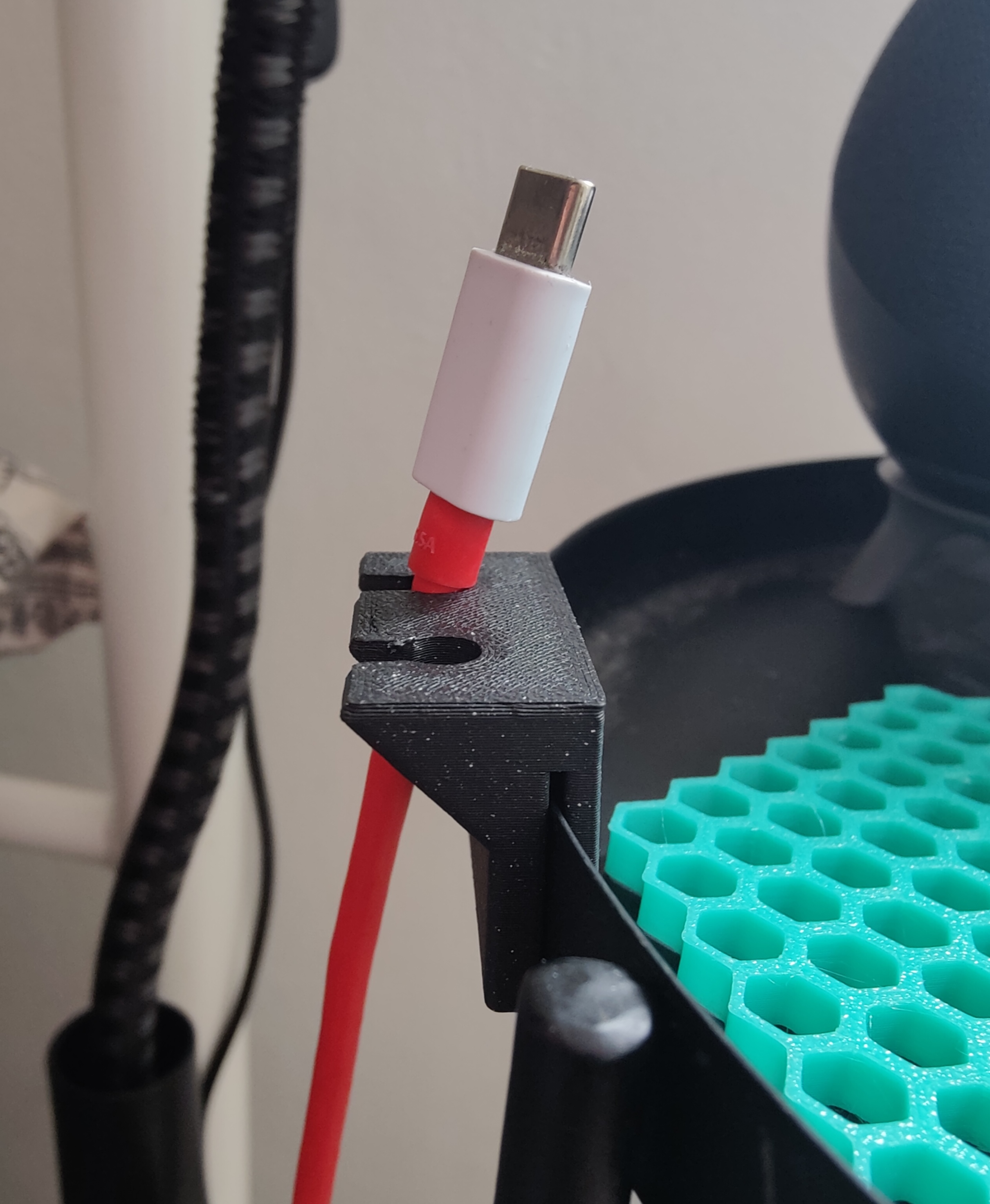Cable Organizer/Multi Cable Clip for IKEA Olivblad by alistairjcbrown ...