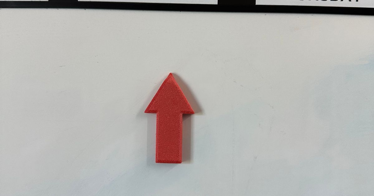 Magnetic Arrow for Whiteboard by LavishCoPrints | Download free STL ...