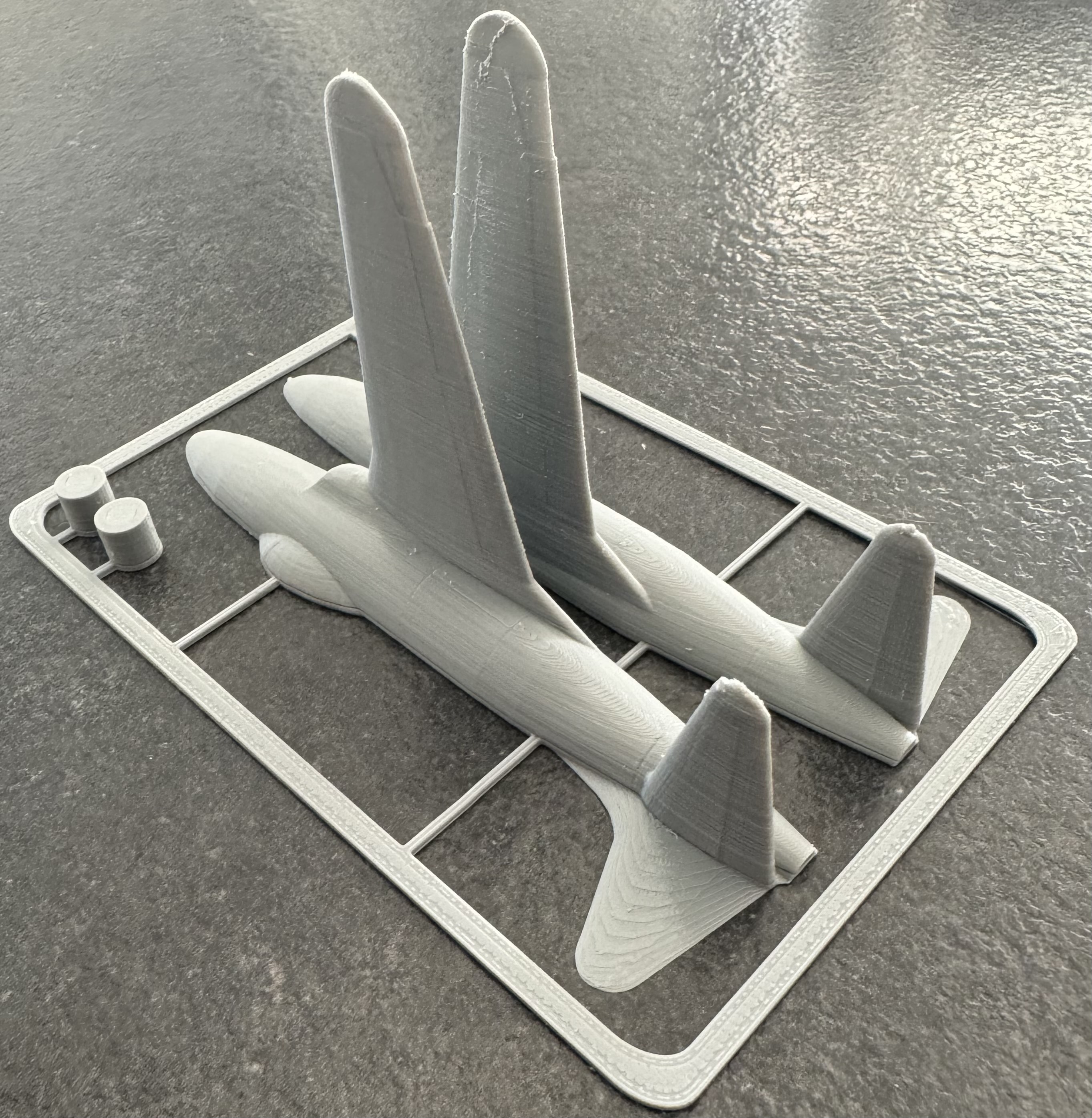 Lockheed P-80 Shooting Star kit card by MM | Download free STL model ...