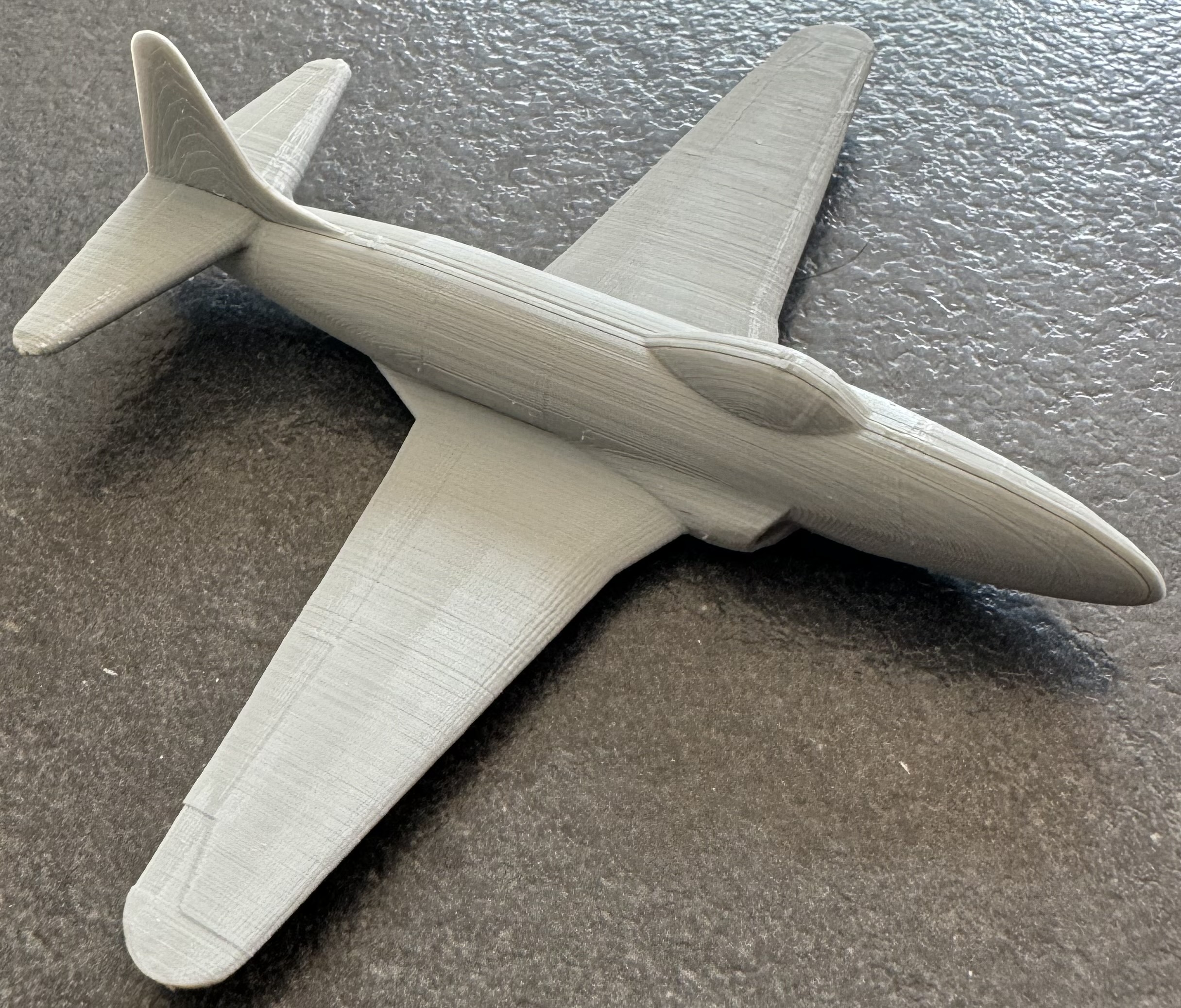 Lockheed P-80 Shooting Star kit card by MM | Download free STL model ...