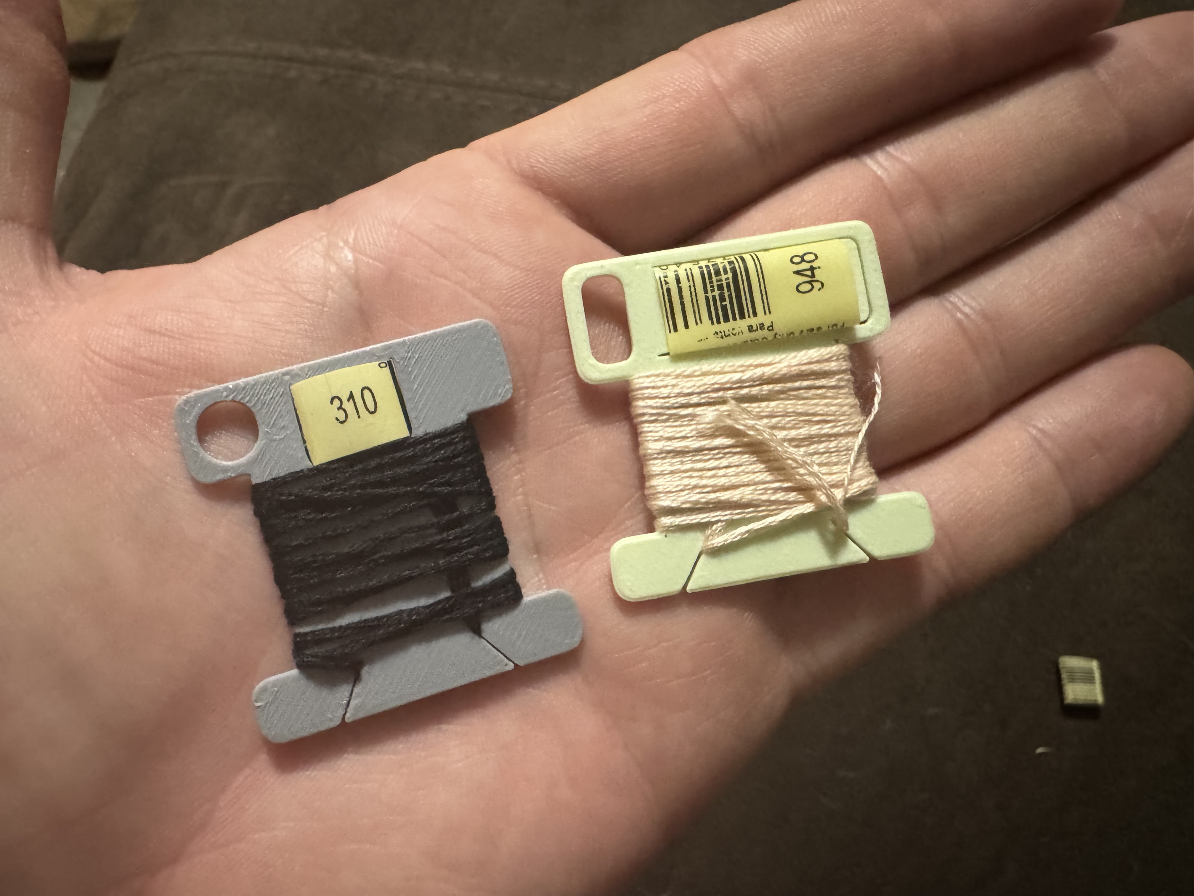 Embroidery Floss Bobbin by VladTheInhaler | Download free STL model ...