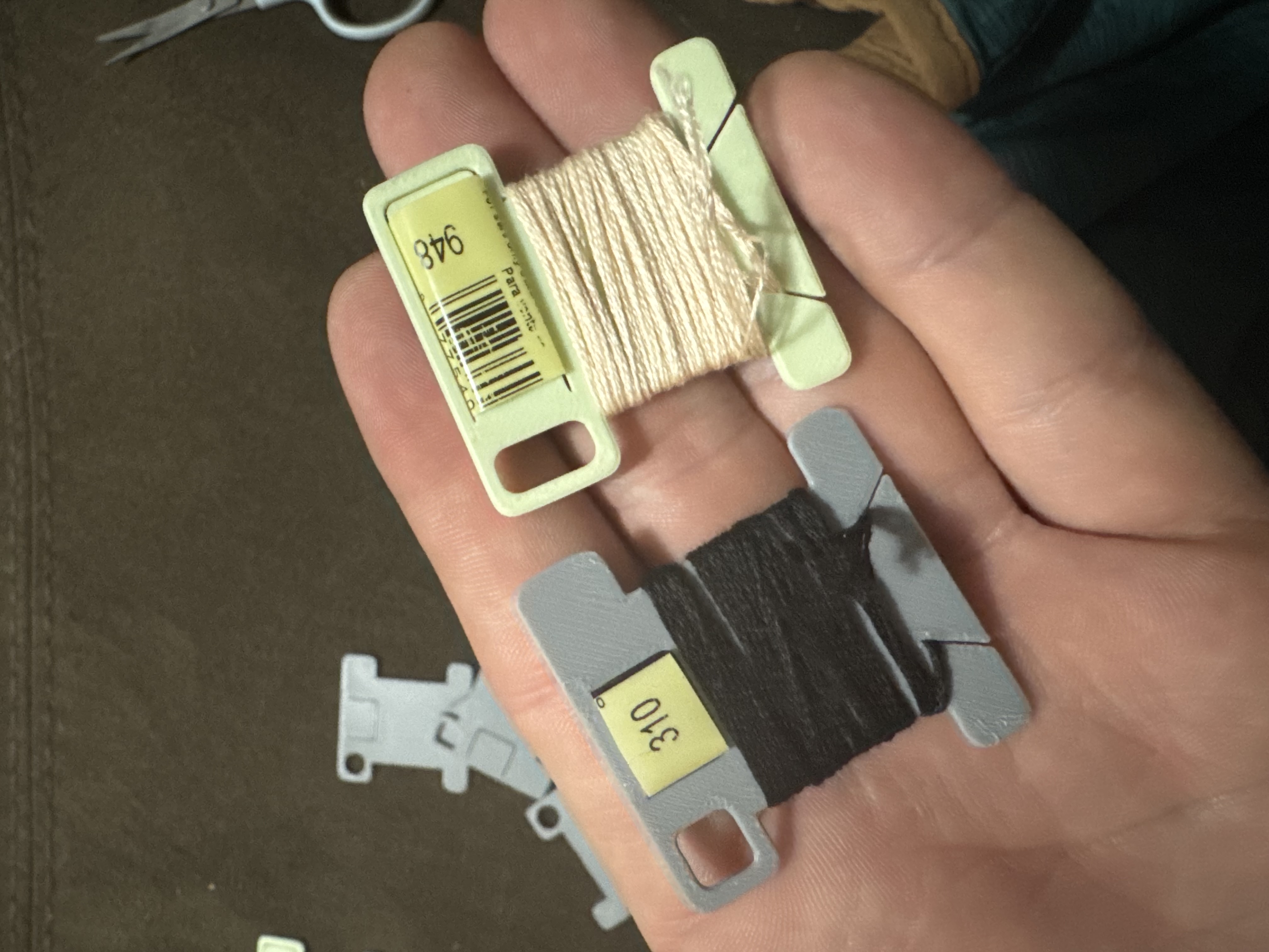 Embroidery Floss Bobbin by VladTheInhaler | Download free STL model ...