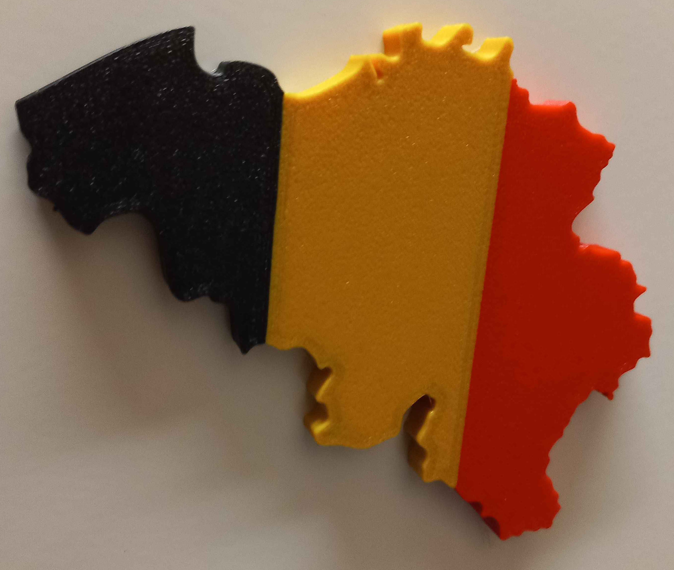 Belgium Country Magnet (parametric) by mosselini1 | Download free STL ...