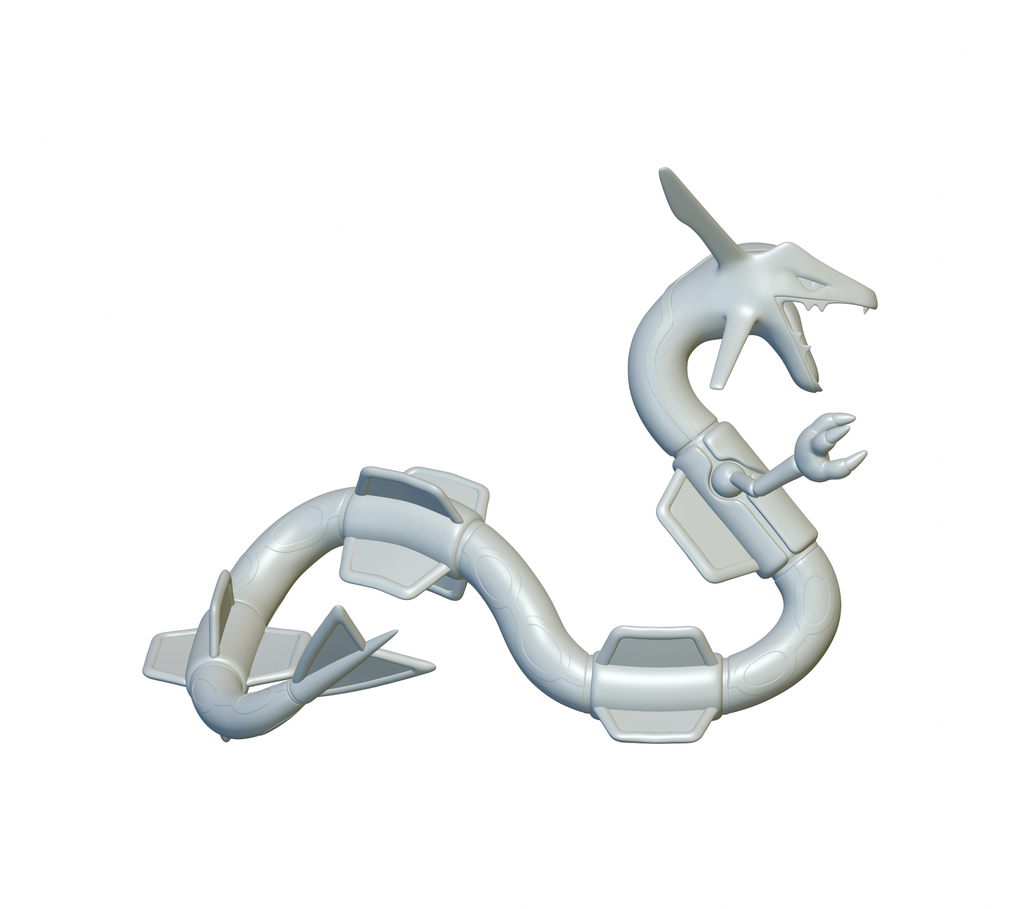 Pokemon Rayquaza #384 - Optimized for 3D Printing por 3Dprint1UP ...