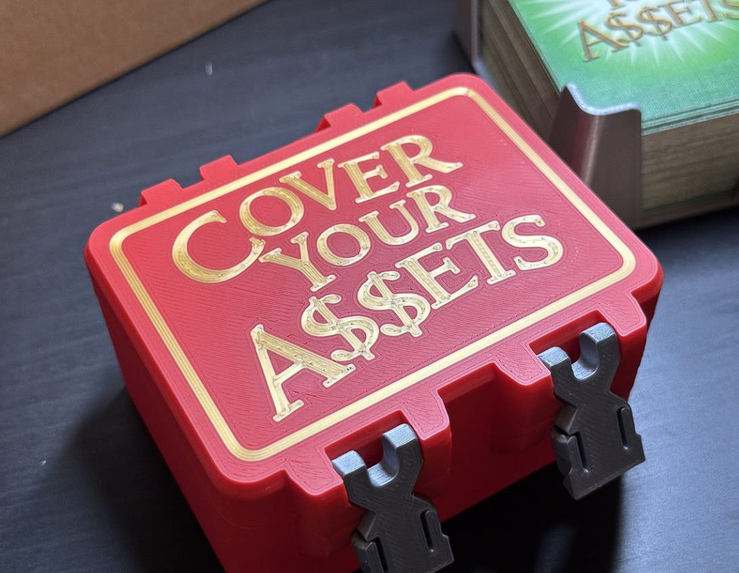Cover Your Assets - Card Box - SnapLock Ed. by iamnotwhoiam | Download ...