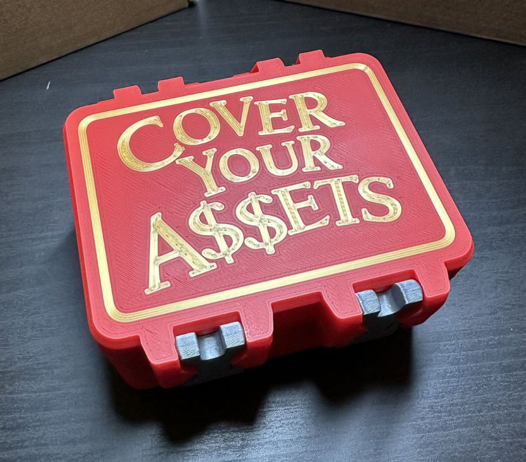Cover Your Assets - Card Box - SnapLock Ed. by iamnotwhoiam | Download ...